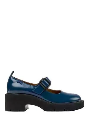 Camper 54mm Milah Buckled Platform Loafers - Blue