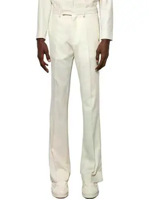 Amiri Straight-leg Trousers - White