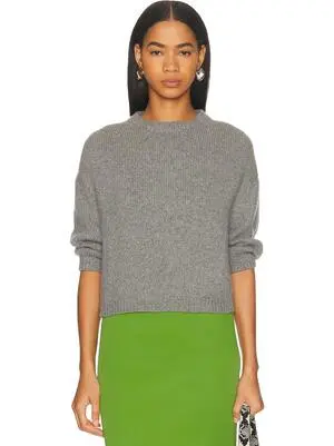 KHAITE KHAITE Sabina Cropped Cashmere Sweater