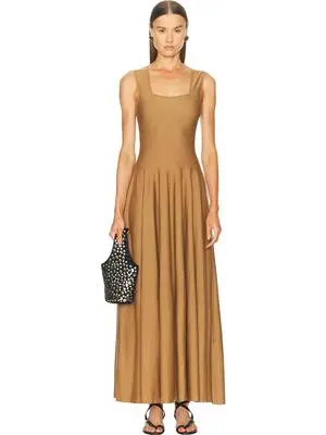 Khaite Jodie Dress - Maple