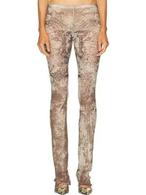 Jean Paul Gaultier Médaillon Trouser - Light Beige & Taupe