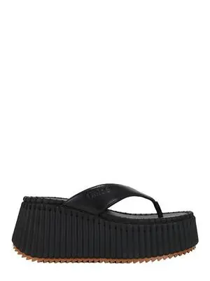 Chloé Nama Sandal - Black