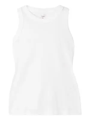 LESET Nando Ribbed Cotton-Jersey Tank