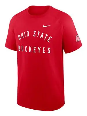 Nike Ohio State Premium Performance Dri-fit College T-shirt - Red