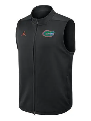 JORDAN Therma-fit College Full-zip Vest - Black