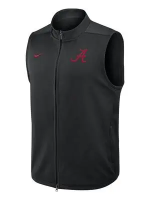 Nike Alabama Victory Therma-fit College Full-zip Vest - Black