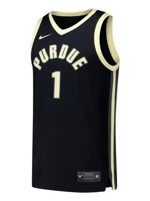 Nike Purdue Dri-fit College Basketball Replica Jersey - Black