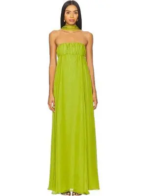 LOVERS AND FRIENDS Estelle Gown - Pear Green