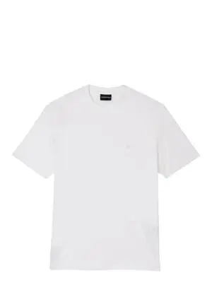 Emporio Armani Eagle-logo T-shirt - White