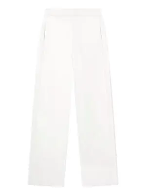 Emporio Armani Wide Leg Trousers - White