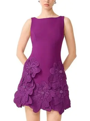 ELLIATT Janelle Mini Dress Purple