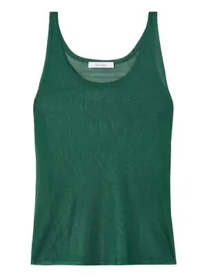 Max Mara Nardo Knitted Tank - Green