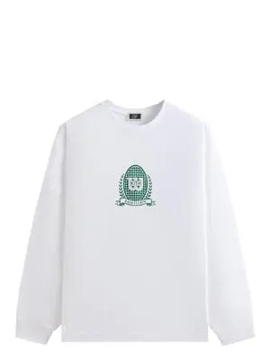 Kith X Wilson Crest Ramble Long Sleeve Tee - White