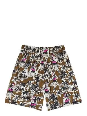 Palm Angels Hula Cargo Loose Shorts - Multicolor