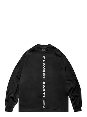PLAYBOI CARTI Iam Swamp Tire Long Sleeve - Black