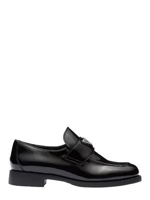 Prada Patent Leather Loafer - Black