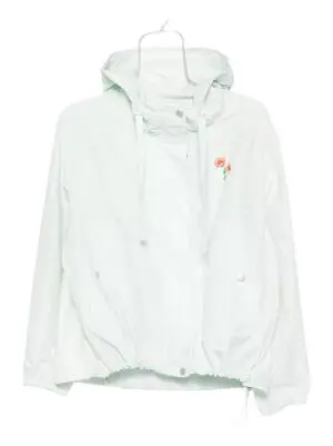Kenzo Floral-print Hooded Jacket - Green