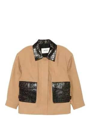 DUCIE Barn Bomber Jacket - Neutrals