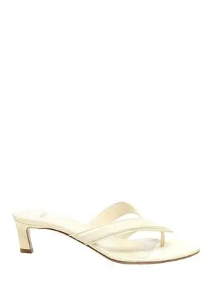 FENDI Leather Heeled Sandals