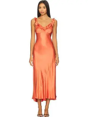 Astr The Label ASTR The Label Zoie Dress Brick