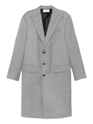 Moschino Paneled Coat - Grey