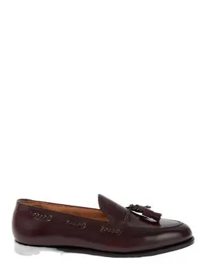 George Cleverley Aidan Leather Loafers - Burgundy