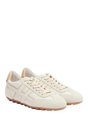 Hogan Olympia Suede Sneakers - Beige