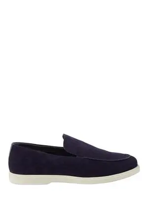 Frescobol Carioca Miguel Suede Loafers Blue