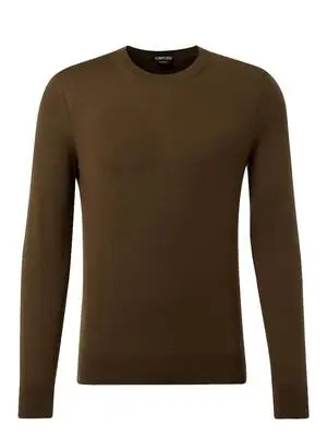 TOM FORD Wool Sweater Brown