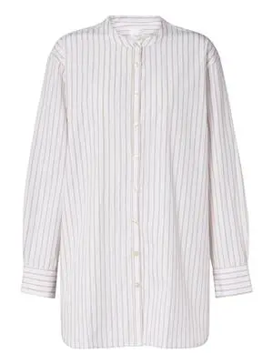 LESET Yoshi Striped Shirt - White
