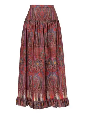 Valentino Garavani Paisley High-rise Maxi Skirt - Multicoloured