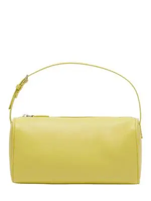 THE ROW 90s Leather Shoulder Bag Yellow