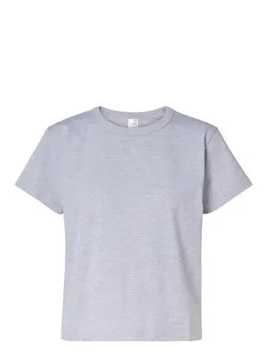 LESET Margo Cotton Jersey T-Shirt Grey