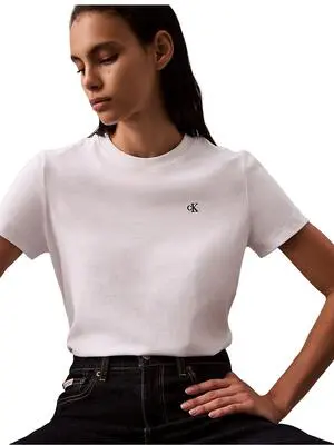 Calvin Klein Archive Logo T-shirt - Brilliant White