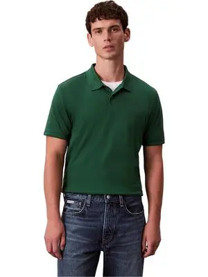 Calvin Klein Liquid Touch Polo Shirt - Miami Green