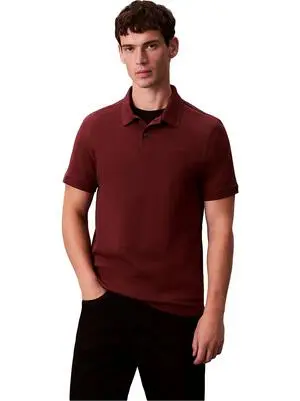 Calvin Klein Liquid Touch Polo Shirt - Mocha Moment