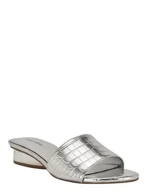 Calvin Klein Kimmie Sandal Silver