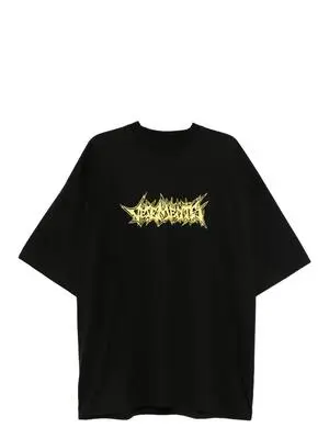 Vetements Logo-printed T-shirt - Black