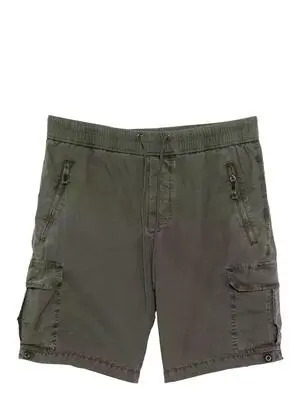 JAMES PERSE Poplin Cargo Shorts - Green