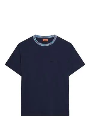 Missoni Cottonjersey Tshirt - Navy