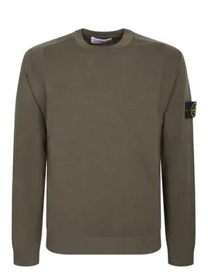 Stone Island Knitwear Crew Neck - Green