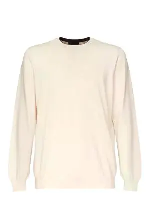 FAY Round-neck Sweater - Neutrals