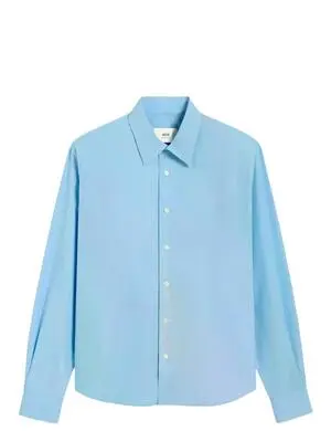 Ami Cotton Shirt - Blue