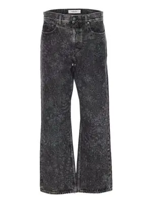 GOLDEN GOOSE Marble-effect Jeans - Grey
