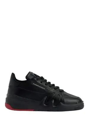 GIUSEPPE ZANOTTI Talon Leather Sneakers - Black