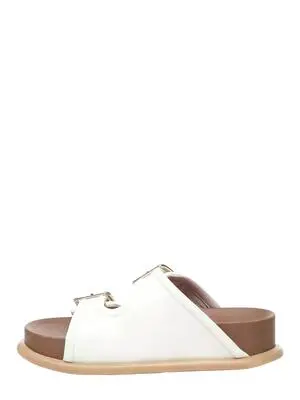 Liu Jo 40mm Double-buckle Platform Sandals - Neutrals