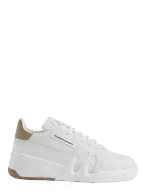 GIUSEPPE ZANOTTI Talon Leather Sneakers - White