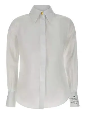 Elisabetta Franchi Classic-collar Shirt - White