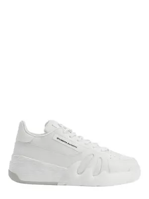 GIUSEPPE ZANOTTI Talon Leather Sneakers - White