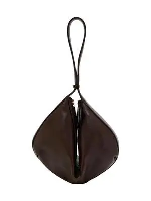 Staud Leather Shoulder Bag - Brown